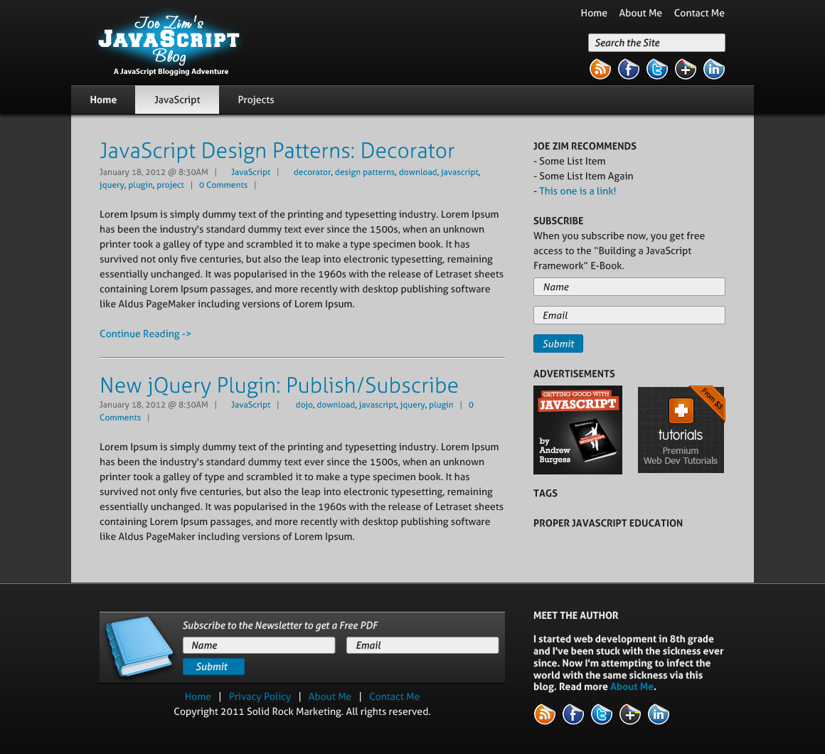 The New Face and Future of JZJS | Joe Zim's JavaScript Corner